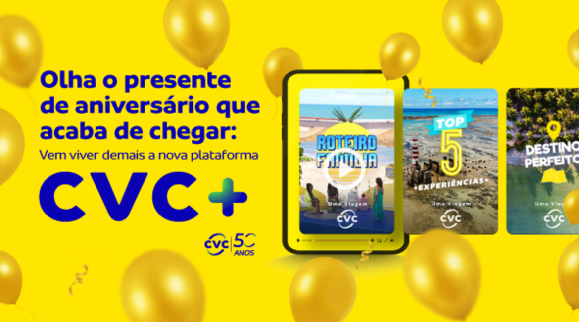 CVC+ é a nova plataforma da CVC