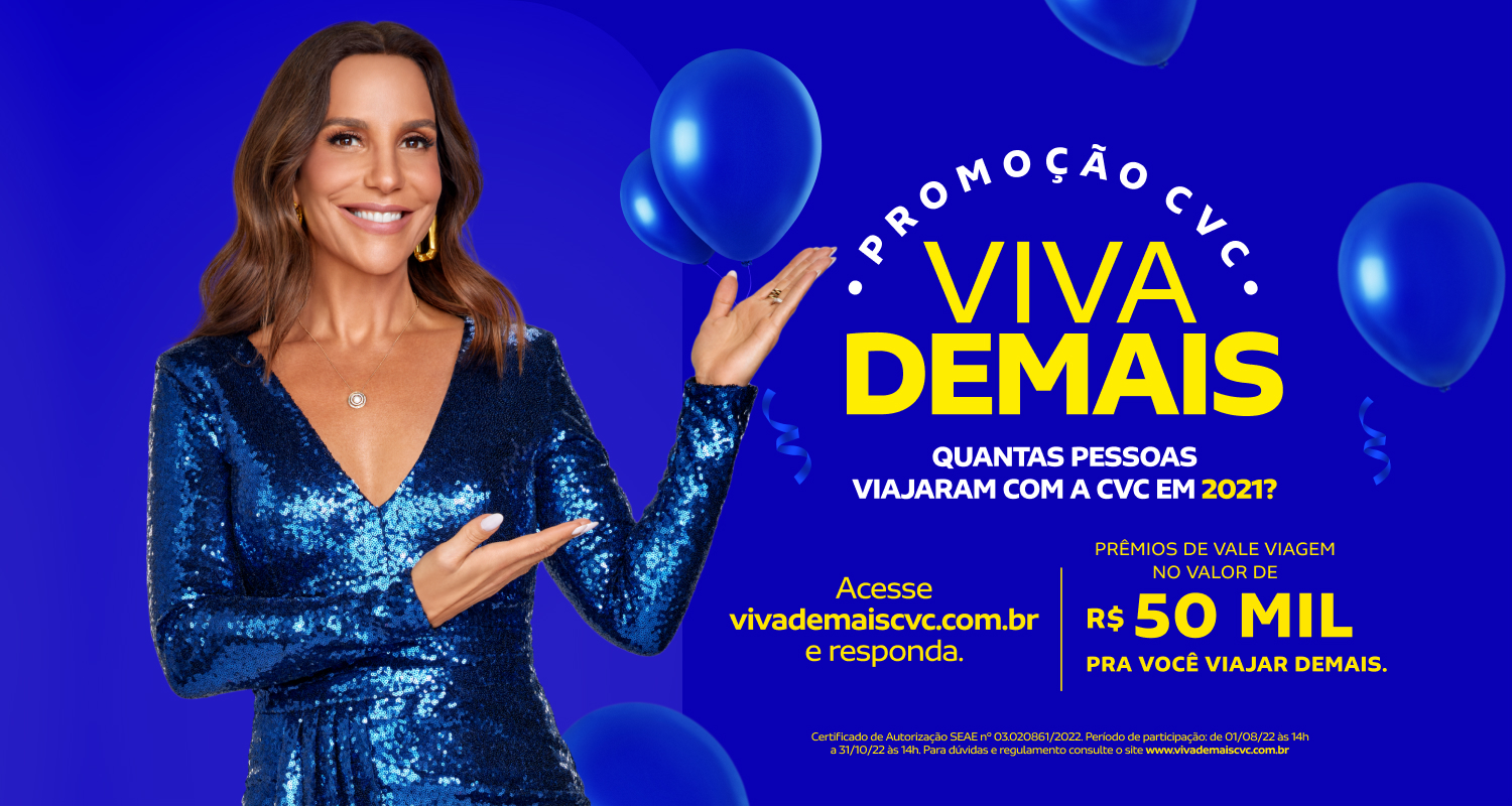 Promoção CVC 50 anos | Saiba tudo sobre viagens | Blog CVC