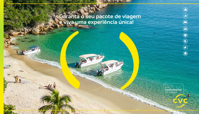 Saldão de Pacotes I CVC Viagens